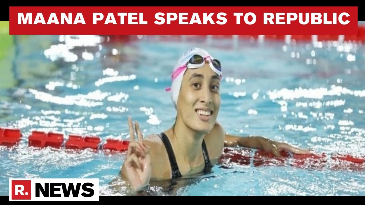 India's Star Swimmer Maana Patel Speaks To Republic, Talks About Her ...