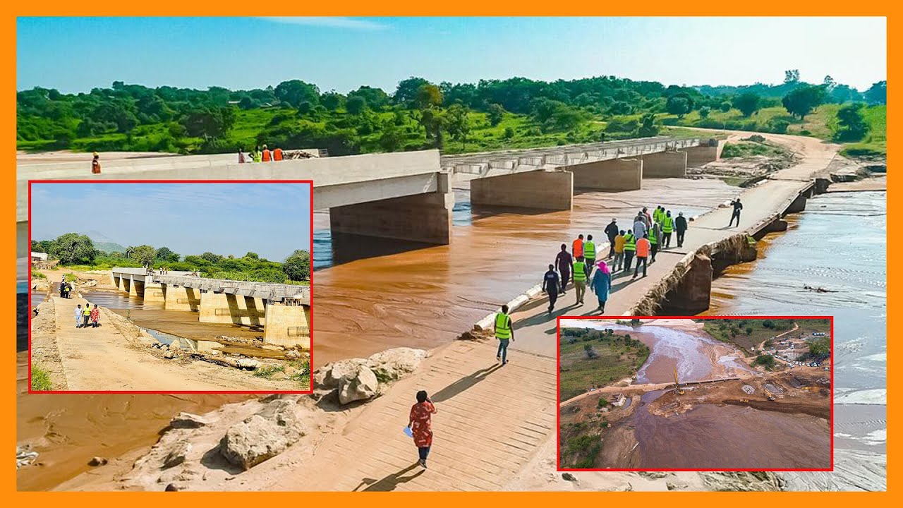 FAHAMU UJENZI WA DARAJA LA BILIONI 7 BEREGA MKOANI MOROGORO.. - YouTube