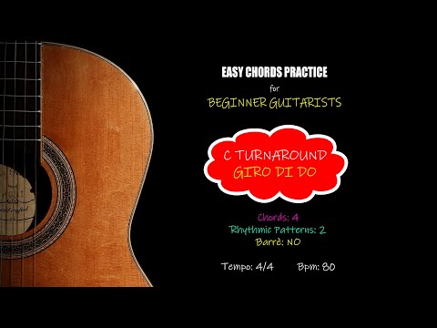 C turnaround - Giro armonico di DO