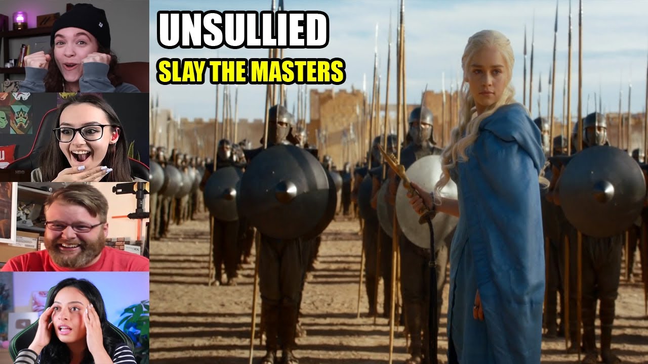 FANS REACT to Daenerys Commanding The Unsullied To Kill The Masters ...