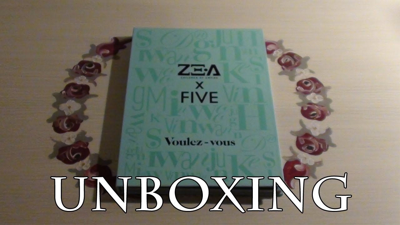 [Album Unboxing] ZE:A-Five - Voulez-Vous - YouTube
