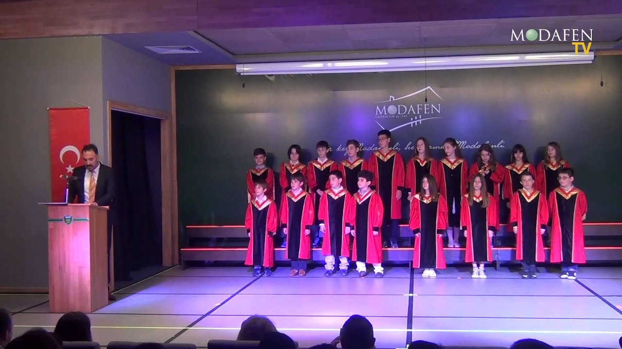 Modafen İlkokul Mezuniyet Töreni, 4A Sınıfı - 2015 - YouTube
