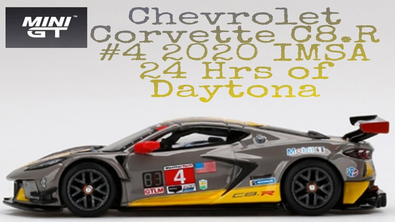 MINI GT Chevrolet Corvette C8.R #4 2020 IMSA 24 Hrs of Daytona #254 ...