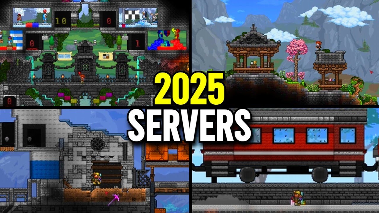 5 BEST Terraria Servers in 2025 - YouTube