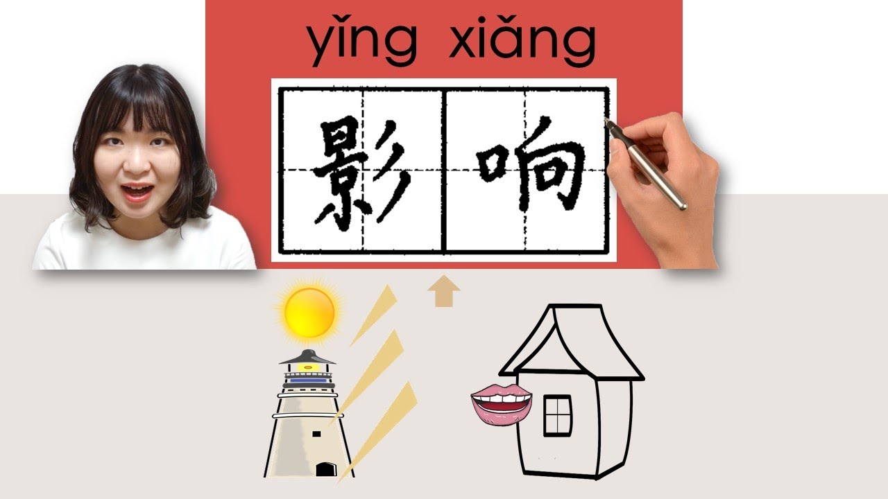 【NEW HSK2】#HSK3#_影响/影響/yingxiang/(influence) How to Pronounce/Say/Write ...