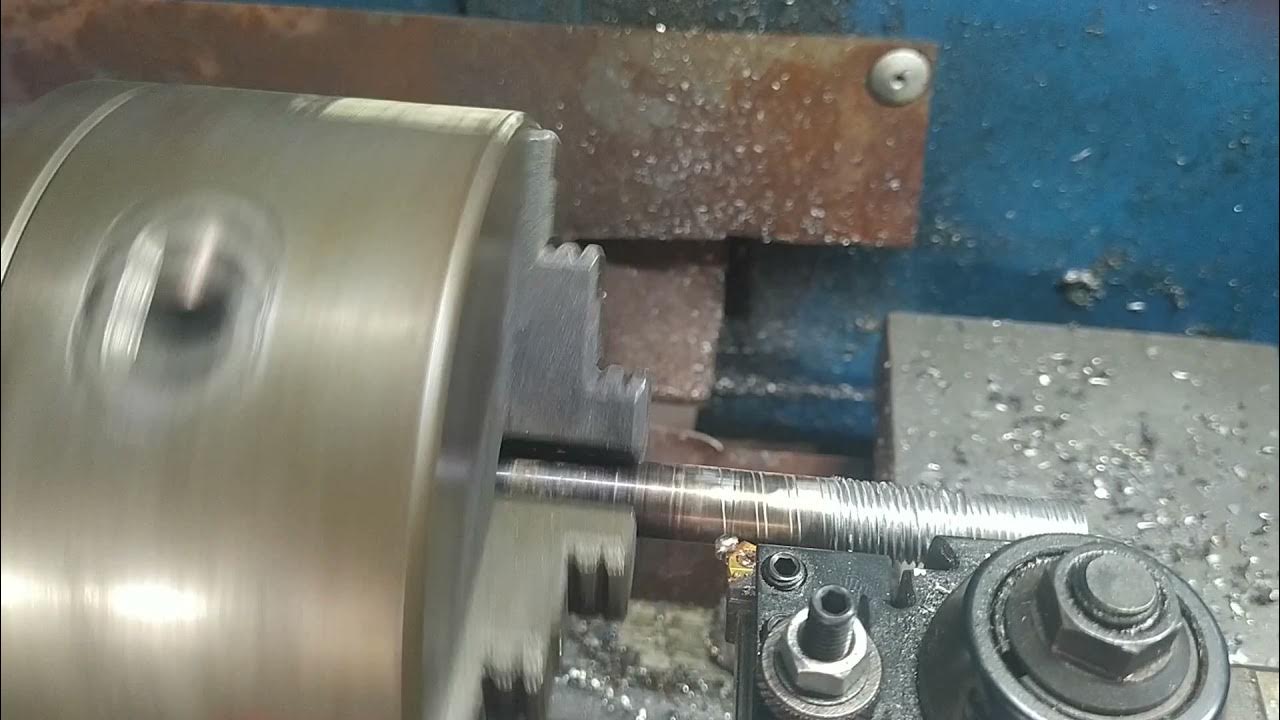 LinuxCNC spindle index problem for cutting thread G76 - YouTube