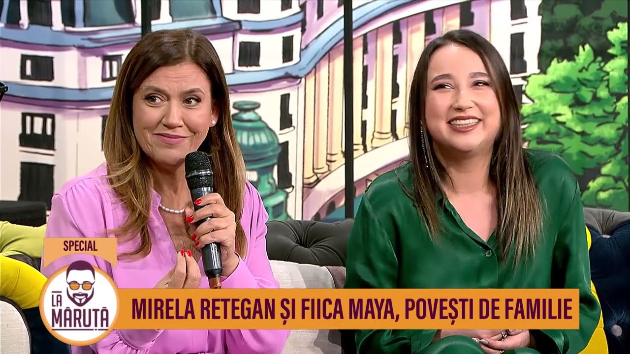 Mirela Retegan și fiica Maya, povești de familie - YouTube