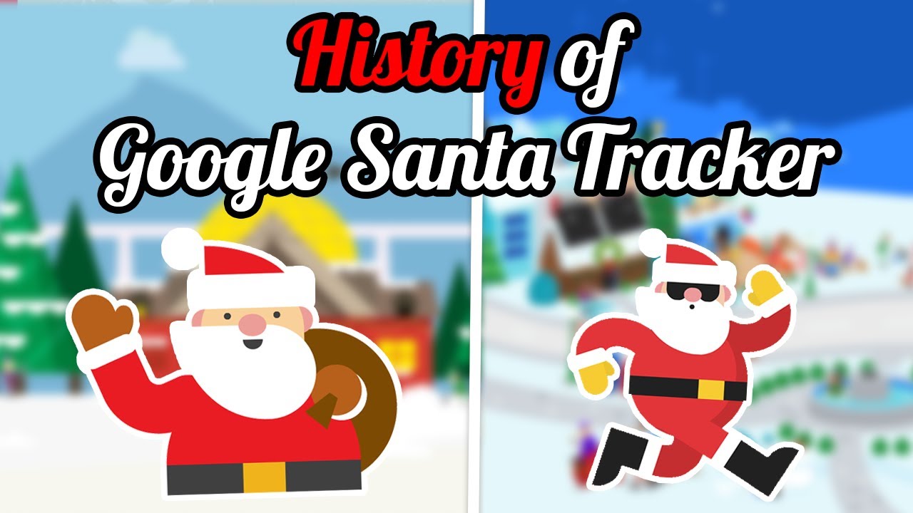 History of Google Santa Tracker (2004-2025) - YouTube