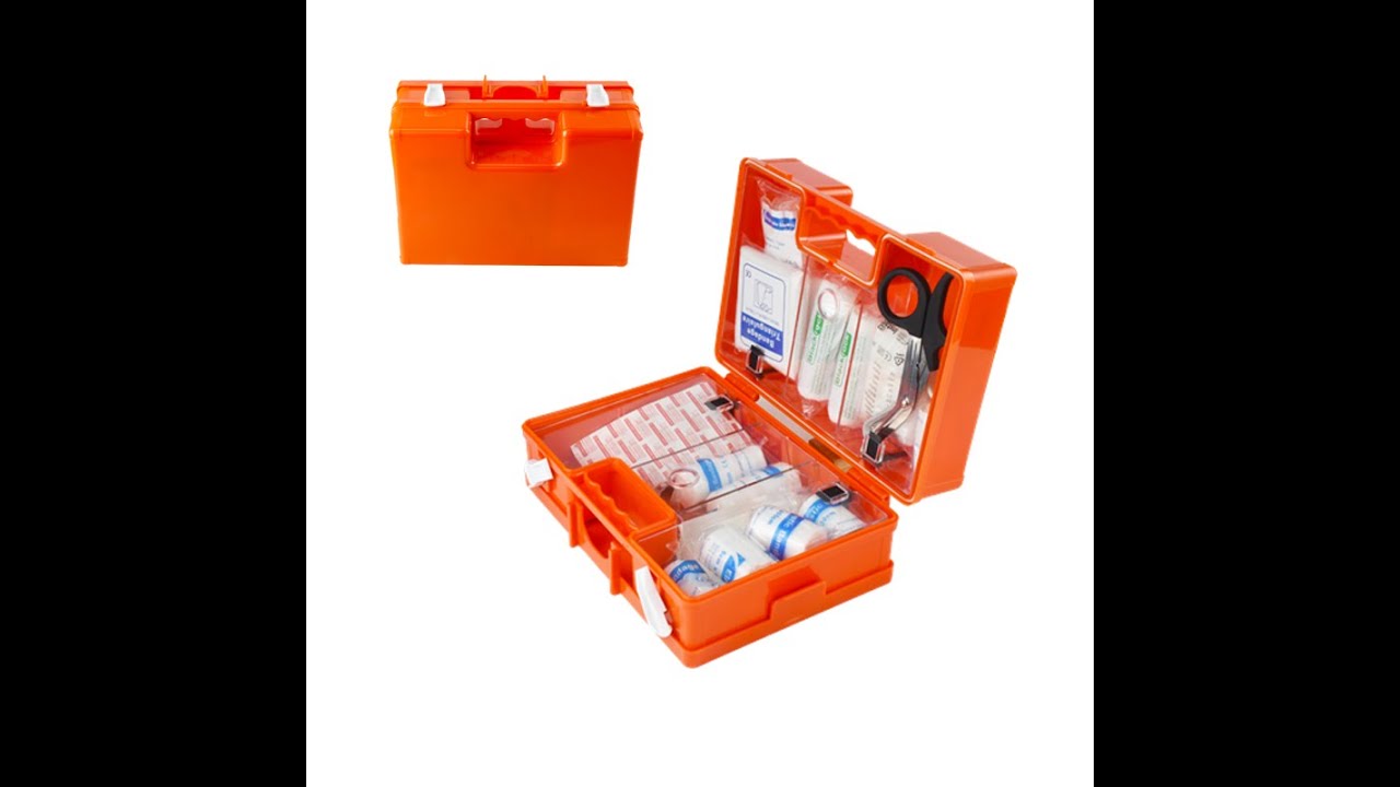Lets see whats ABS Orange First aid kits include? - YouTube