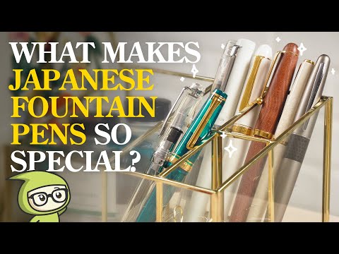 What Makes Japanese Fountain Pens So Special? ✨🤔