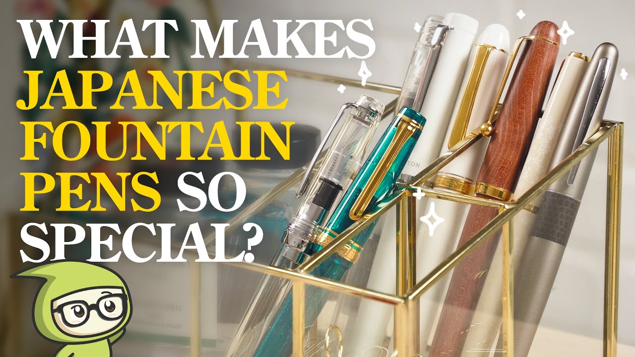 What Makes Japanese Fountain Pens So Special? 🤔 - YouTube