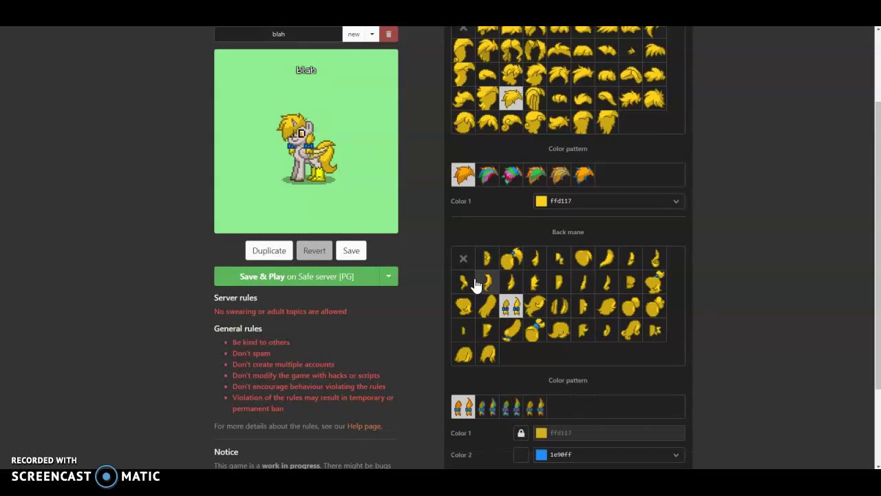 How to Register Then Play Pony Town! (2020) - YouTube