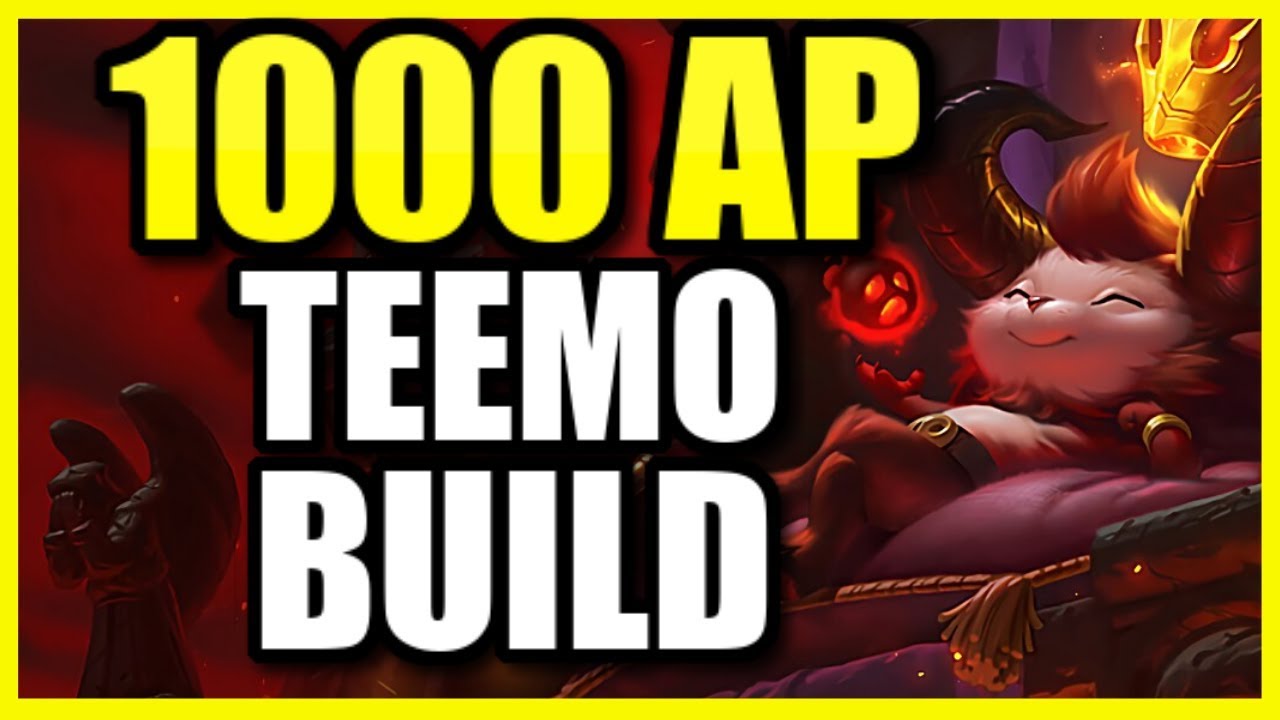 THIS NEW *VIABLE* TEEMO JUNGLE BUILD GIVES YOU 1000+ AP (no, seriously ...