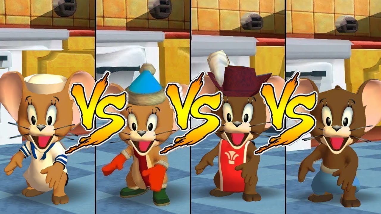 Tom and Jerry in War of the Whiskers Jerry Vs Jerry Vs Jerry Vs Jerry ...