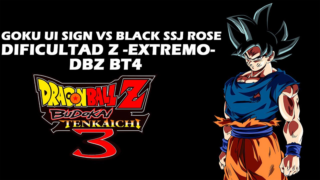 Goku UI Sign vs Black SSJ Rose | Dificultad Z - Extremo - DBZBT4 ...