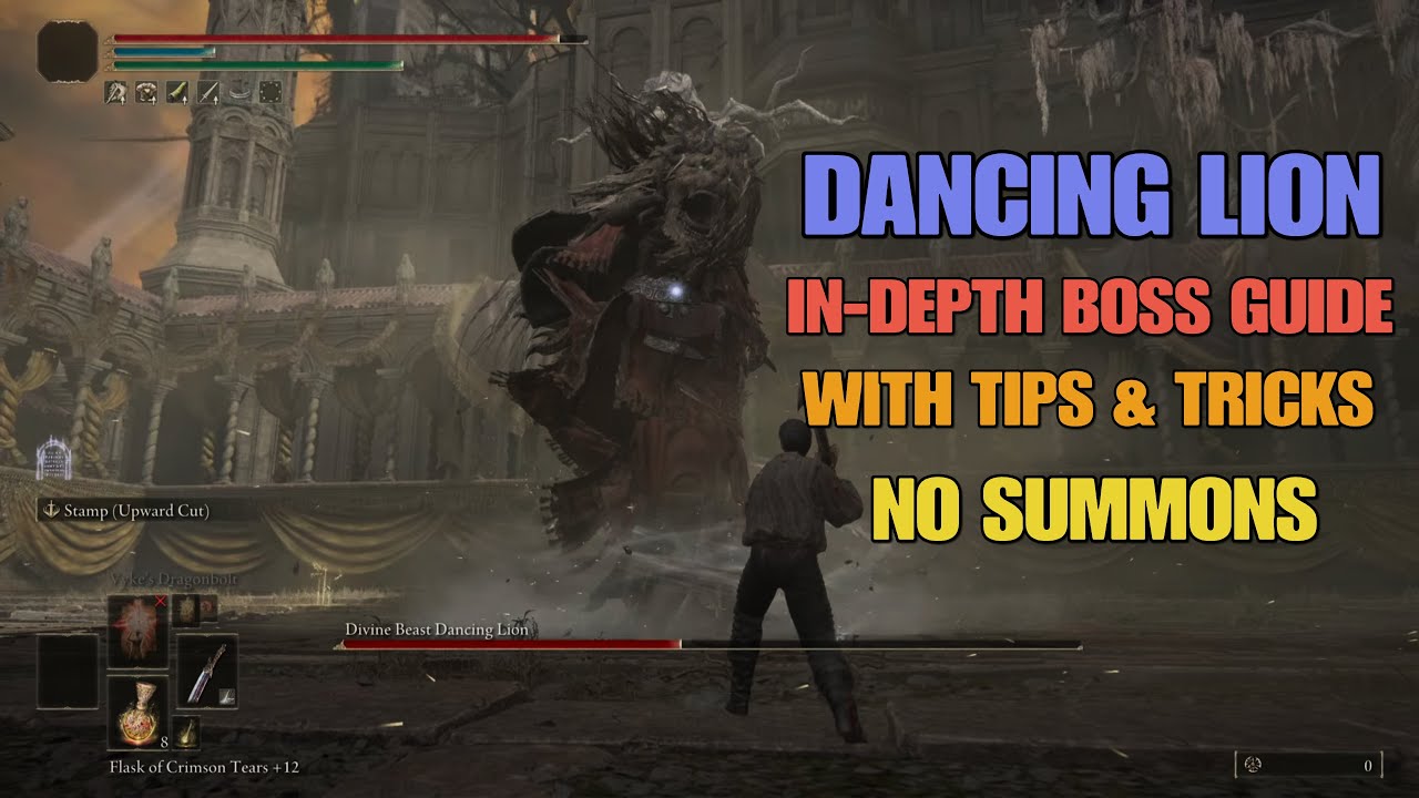 Elden Ring DLC Dancing Lion In-Depth Boss Guide - YouTube
