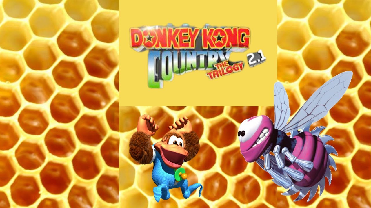 Donkey Kong Country : The Trilogy - [5-5] - Angry Bee Rush - YouTube