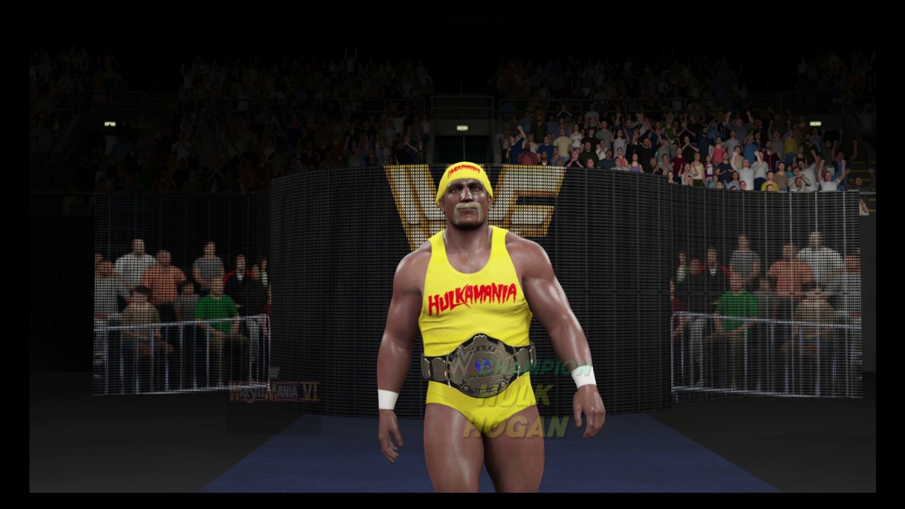 Classic WWF Matches - Wrestlemania VI - Ultimate Warrior vs Hulk Hogan ...