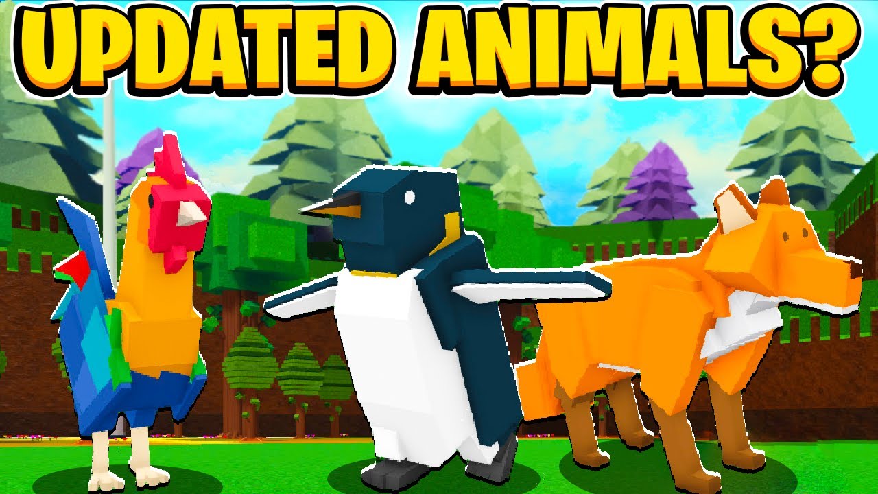 THEY UPDATED THE ANIMALS In Build A Boat For Treasure In Roblox - YouTube