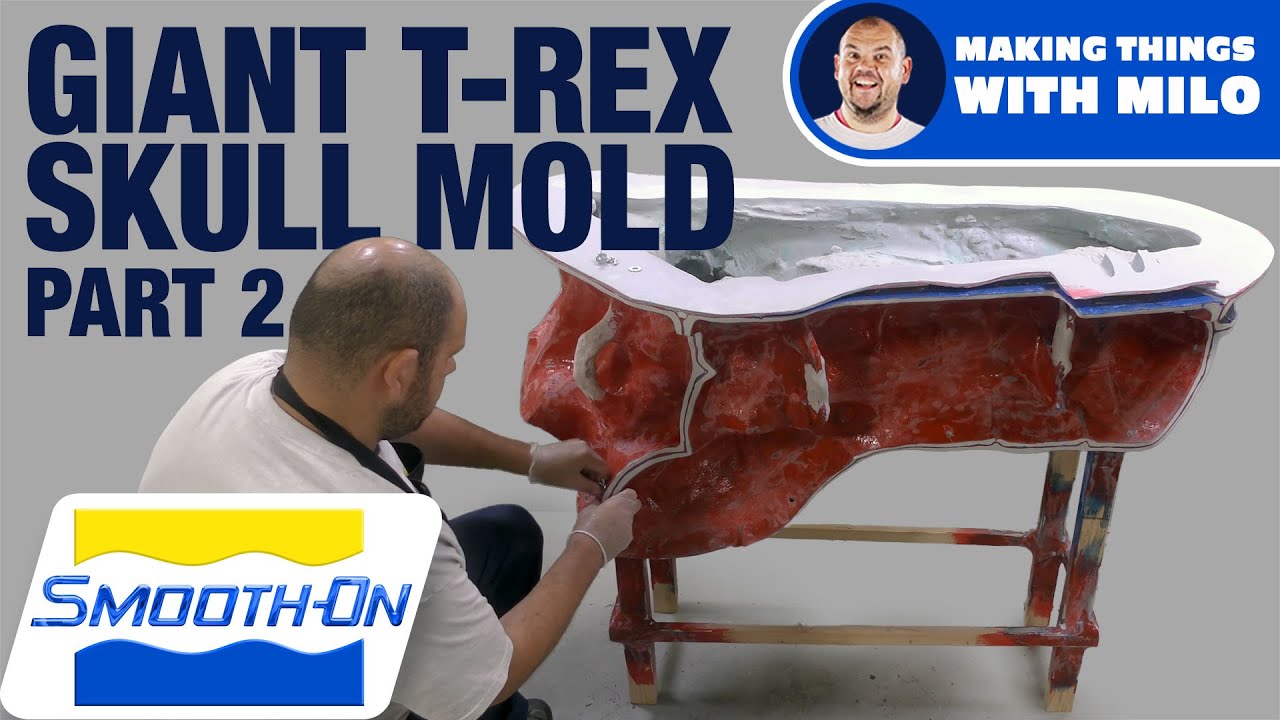 How To Make a Large Silicone Mold with Multi-Part Support Shell - YouTube
