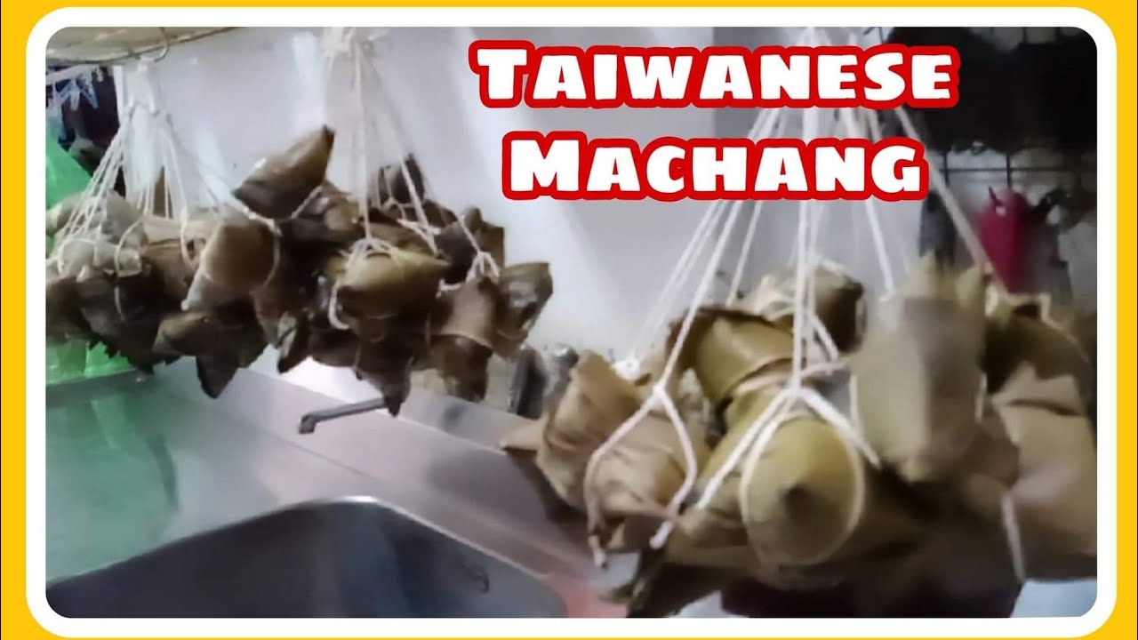 How they Make Taiwanese Machang - YouTube