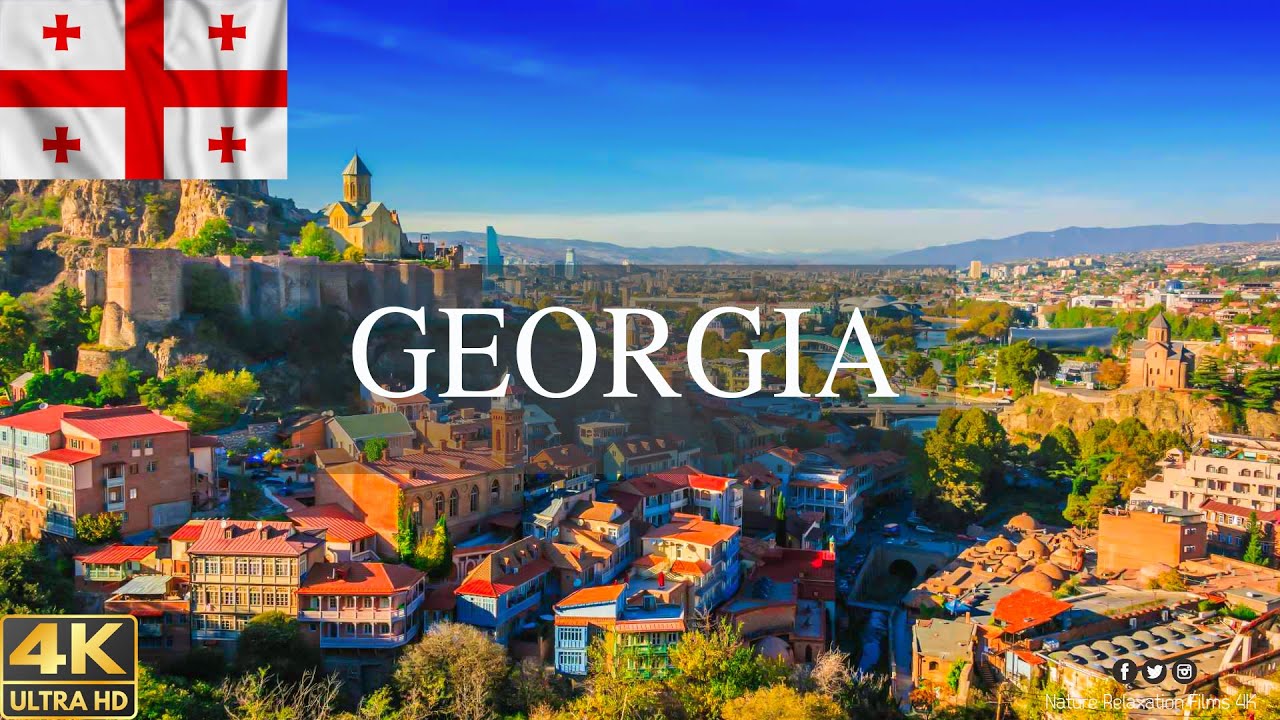 Beautiful GEORGIA 4K - Beautiful Nature Scenic Videos With Relaxing ...