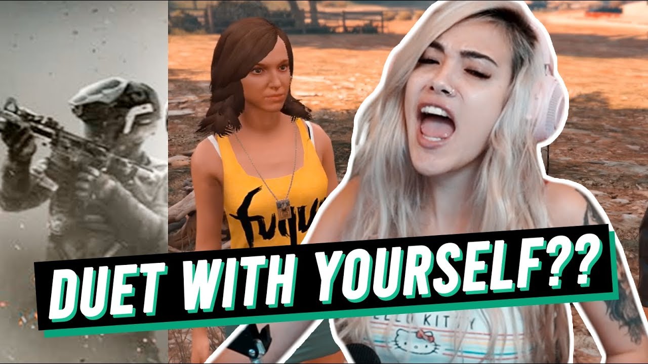 TWITCH SINGS DUET WITH YOURSELF?? AvaGG [Twitch Clips CoD Gta 5 ...