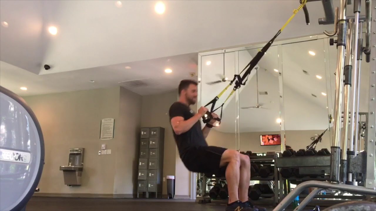 Floor Muscle Up + TRX - YouTube