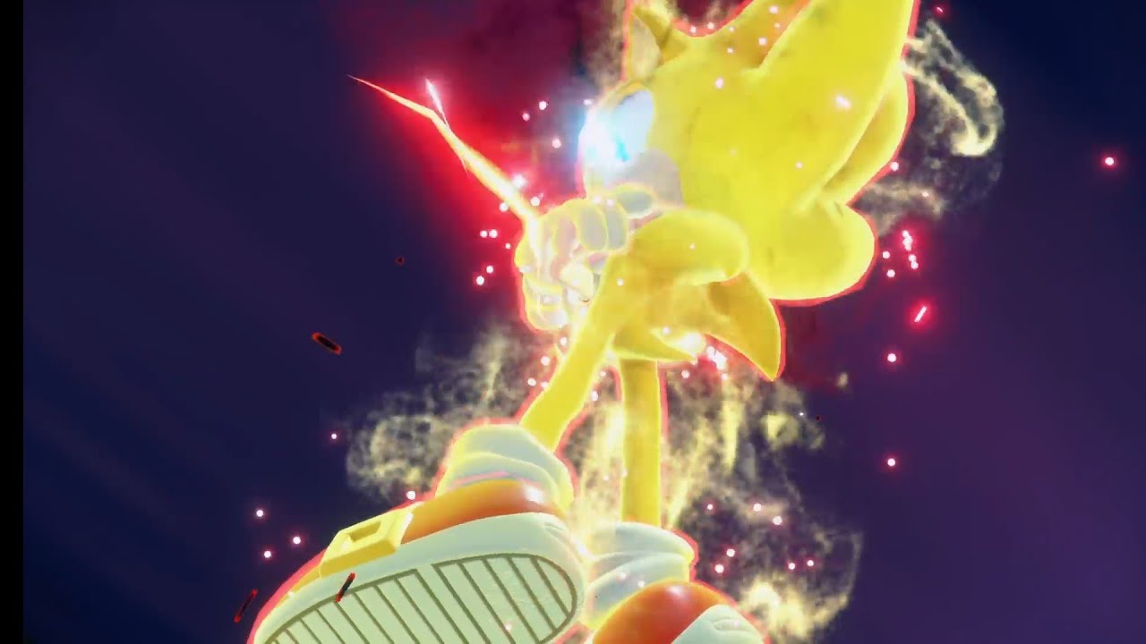 Sonic Frontiers The Final Horizon - Super Sonic New Form vs The End New ...