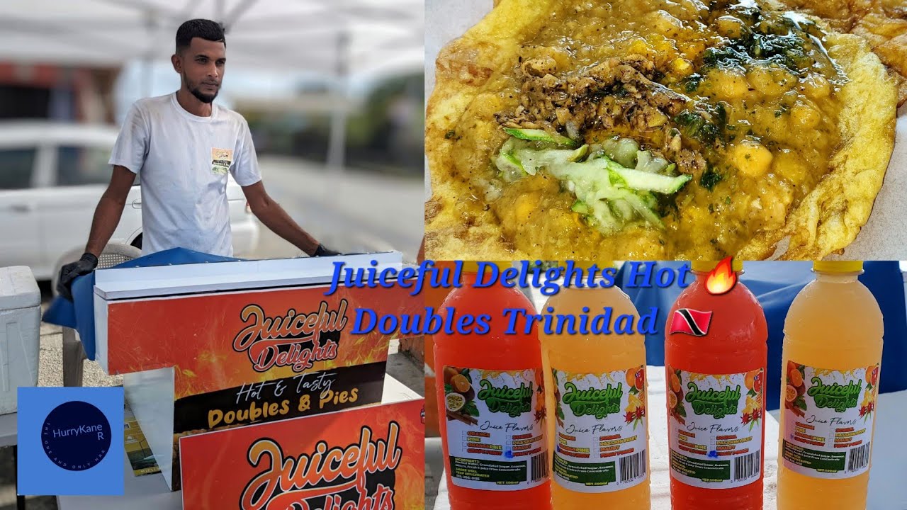 Best Tasting Doubles @ Juiceful Delights Hot Tasty Doubles & Pies Cedar ...