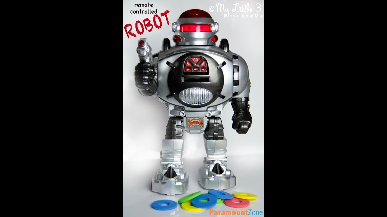 Remote Controlled Robot Toy Review - YouTube