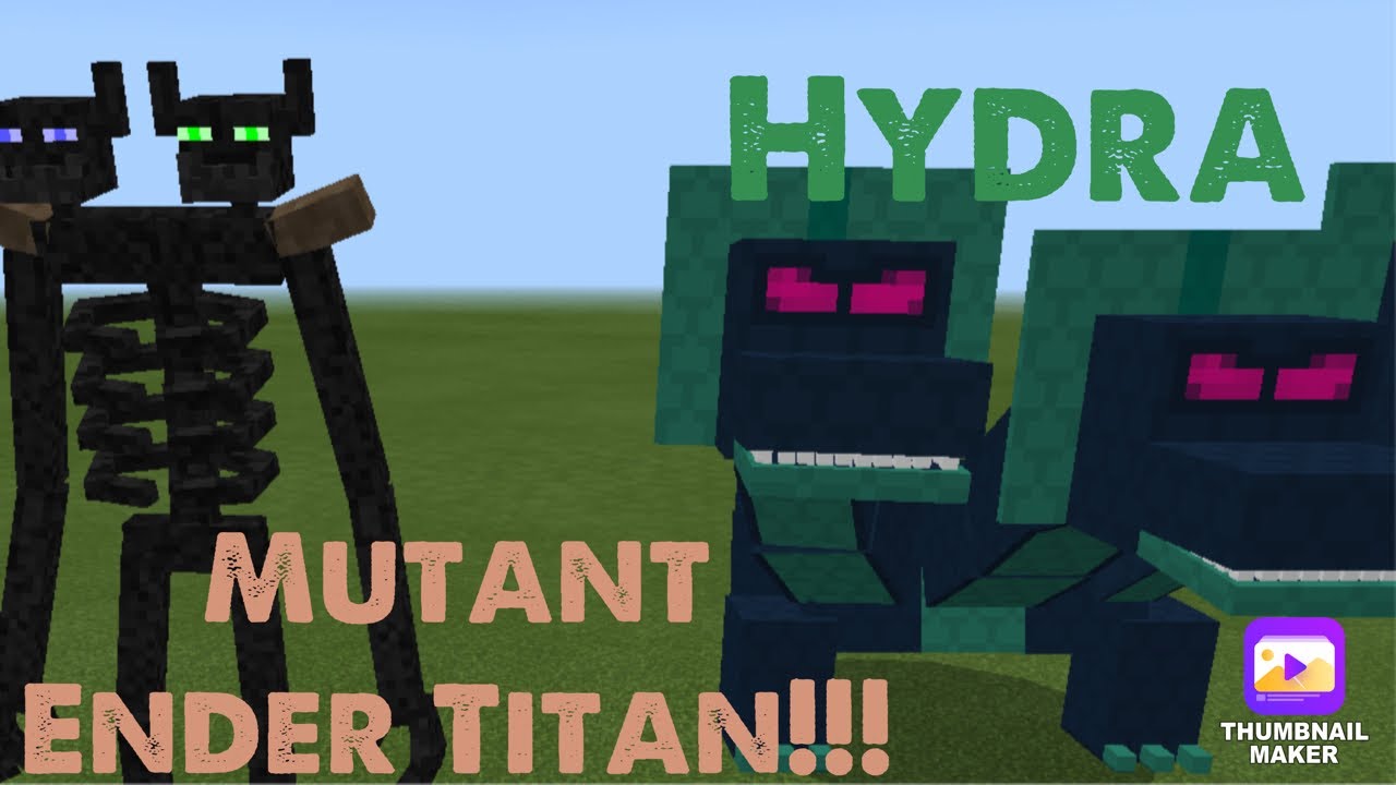 Mutant Ender Titan vs Hydra - YouTube