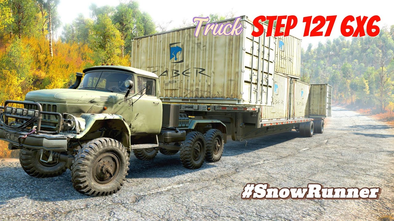STEP 127 6x6 - Deliver the Asphalt from the Factory - Special Cargo ...