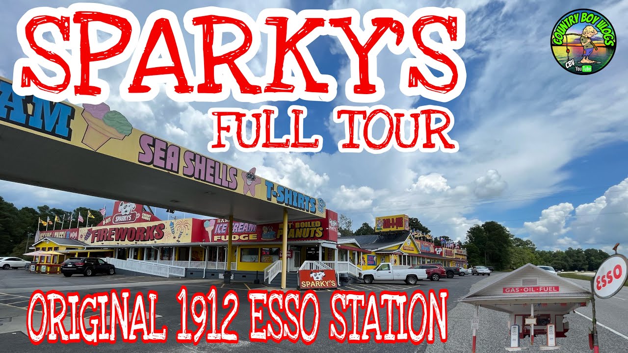 ONE STOP SHOP - FAMOUS SPARKY’S TOUR - ORIGINAL 1912 ESSO SERVICE ...
