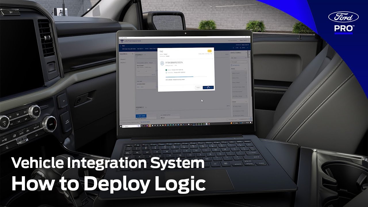 Vehicle Integration System: How to Deploy Logic | Ford Pro™ - YouTube