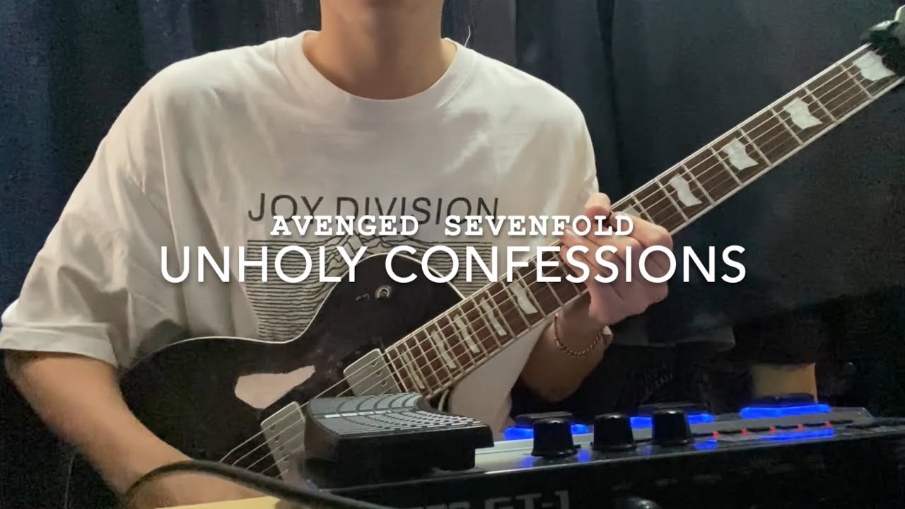 Avenged Sevenfold-Unholy Confessions (Guitar Cover) - YouTube