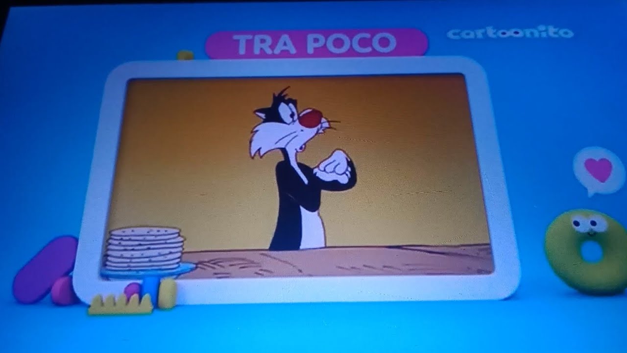 Cartoonito (Italy) Tra Poco: Sylvester and Tweety Bumper (Regular and ...