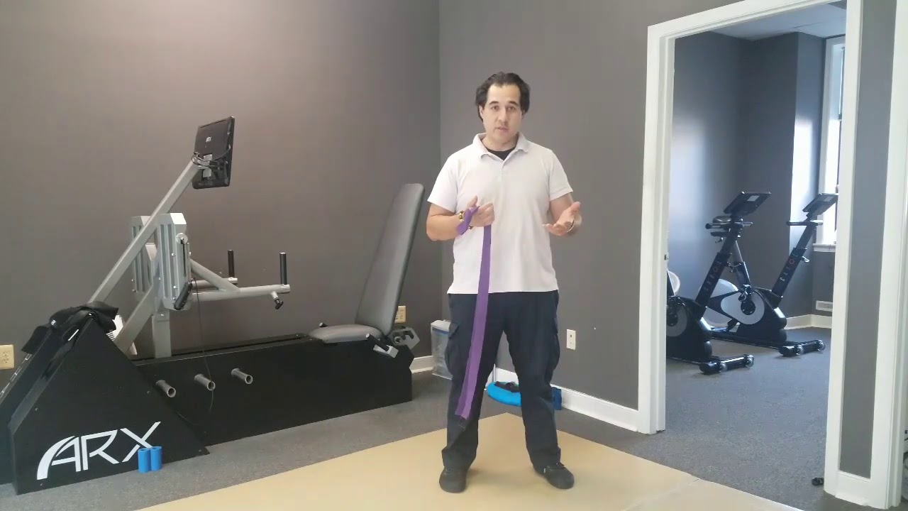 static contraction training chest press 101 beginners - YouTube