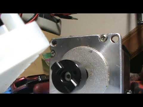 Stepper motor change the direction on start up - YouTube
