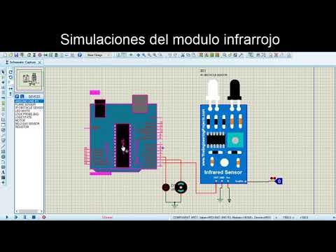 Módulo Infrarrojo ARDUINO + PROTEUS - YouTube