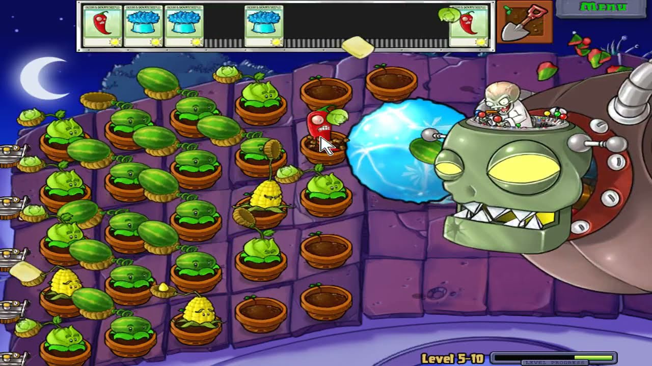 Plants vs Zombies End - YouTube