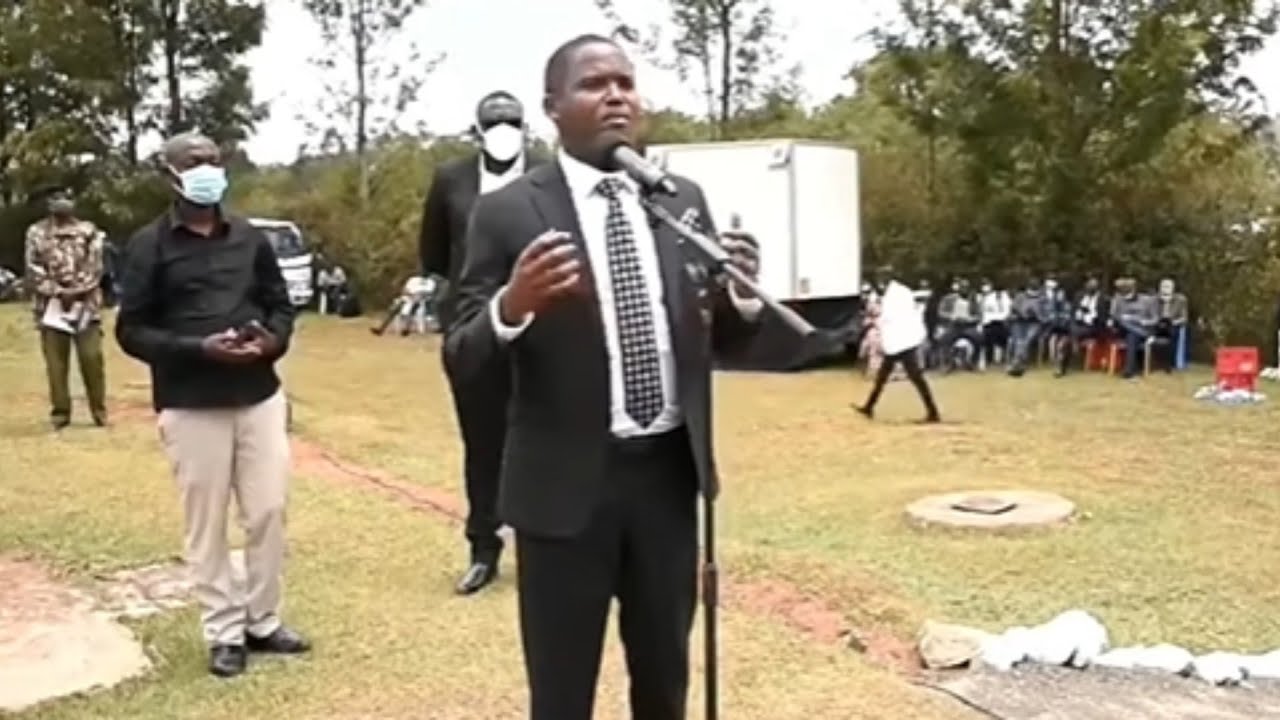TRANS NZOIA SENATOR HOPEFUL ALLAN CHESANG SPEAKS AT HIS LATE FATHER'S ...
