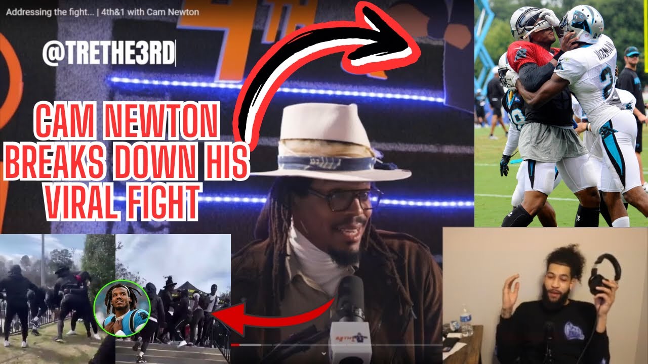 CAM NEWTON BREAKS DOWN WHAT HAPPENED IN HIS VIRAL FIGHT👀#viral #wild # ...