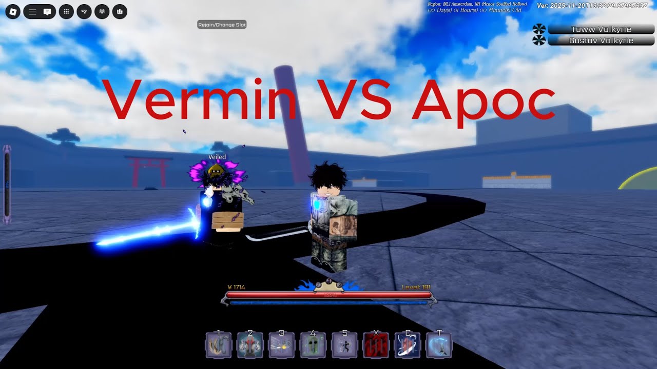 [PEROXIDE] Vermin VS Apoc 1V1 PvP (Feat Gmoc) - YouTube