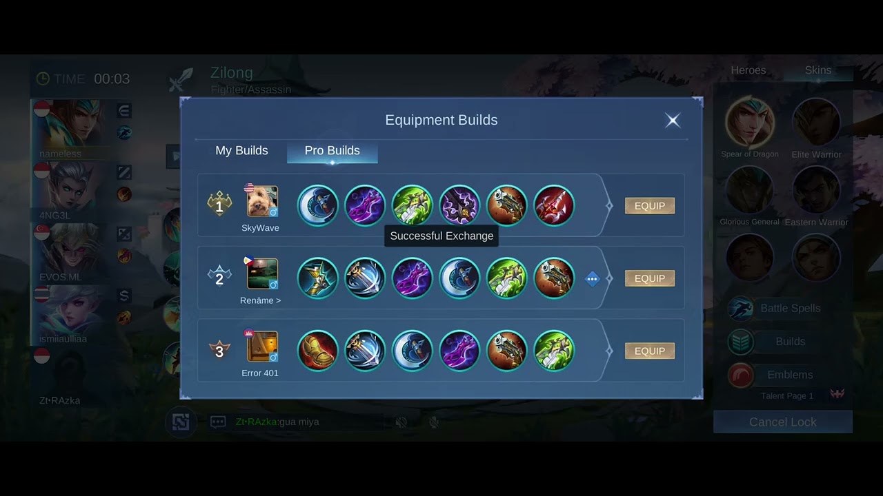 Mobile Legends Beginner Guide How To Change Spell and Item - YouTube