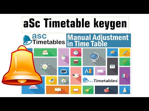 aSc time table with keygen - YouTube