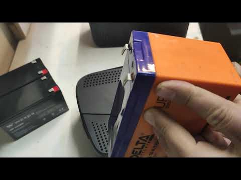 Замена батареи в Ippon back comfo pro 600 и 800 - YouTube