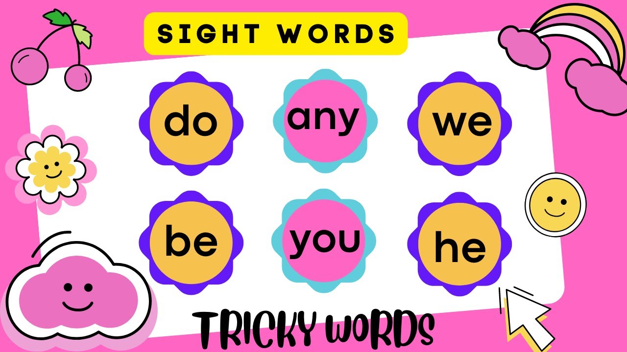 Phonics | How to read tricky words | Sight words - YouTube