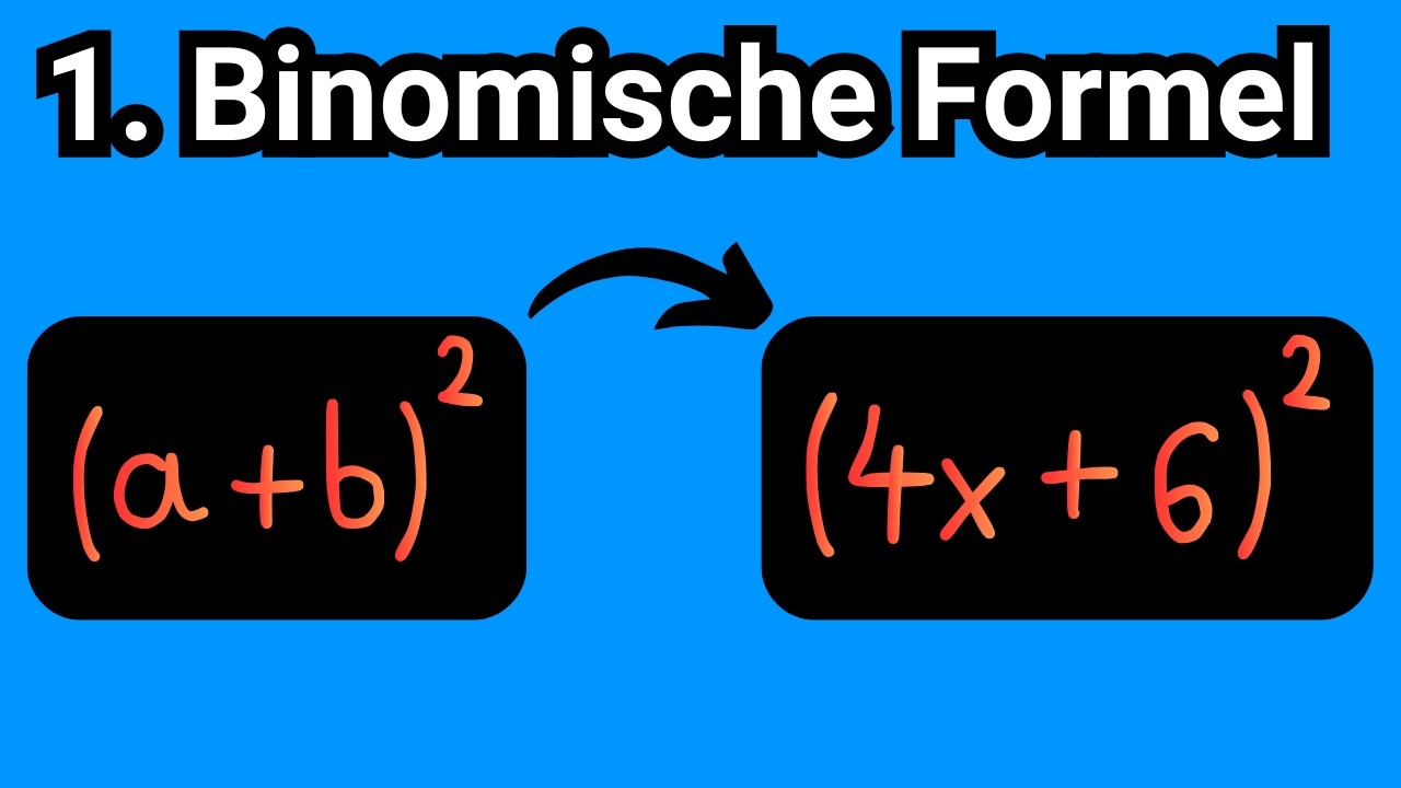 Einstieg in BINOMISCHE FORMELN: Starte mit einer Aufgabe zum 1. BINOM ...