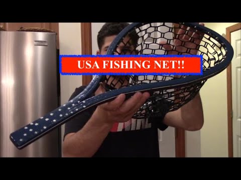 I MADE A DIY "USA" THEMED FISHING NET!!! - YouTube